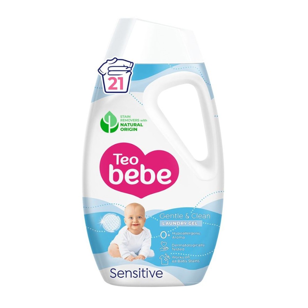 Folyékony mosószer, Teo Bebe, Sensitive, 945 ml - eMAG.hu