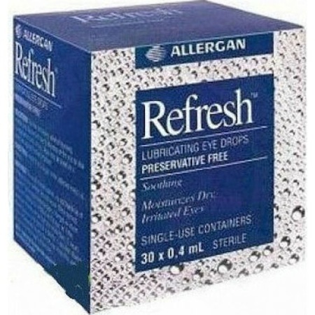 Picaturi oftalmice Allergan Refresh, set 30 fiole x 0.4ml, incolor ...