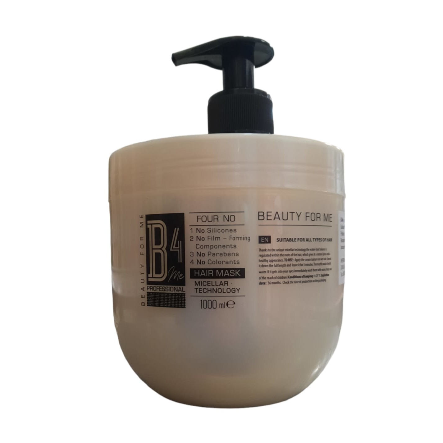 Masca de Par Professionala B4me, 1000 ml - eMAG.ro