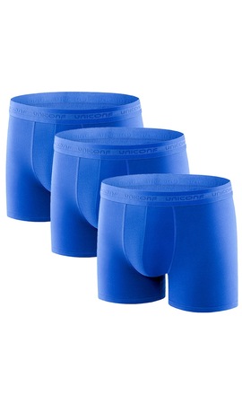Set 3buc boxeri pentru barbati BB08SETR, albastru, Uniconf, XL - eMAG.ro