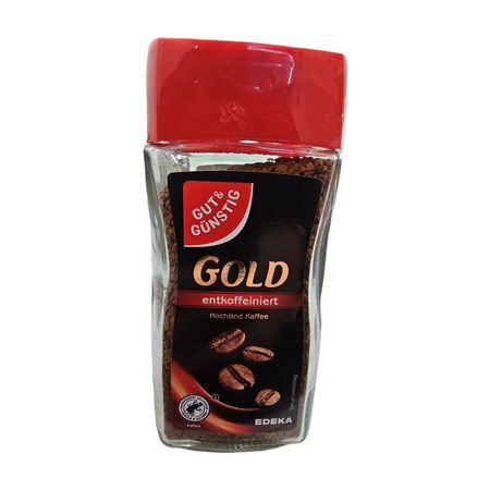Cafea Solubila Gold fara cofeina, 100 g - eMAG.ro