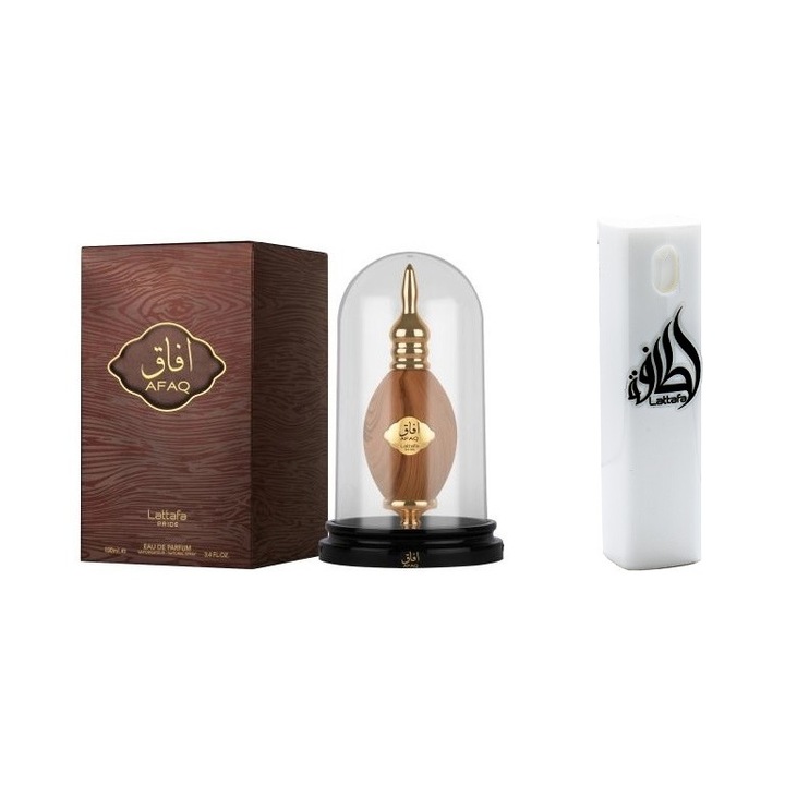 Set Apa De Parfum Lattafa Pride Afaq Gold 100 ml cu Kit Travel ...