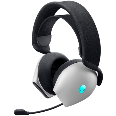 Alienware Dual Mode Wireless Gaming Headset - AW720H (Lunar Light) 545 ...