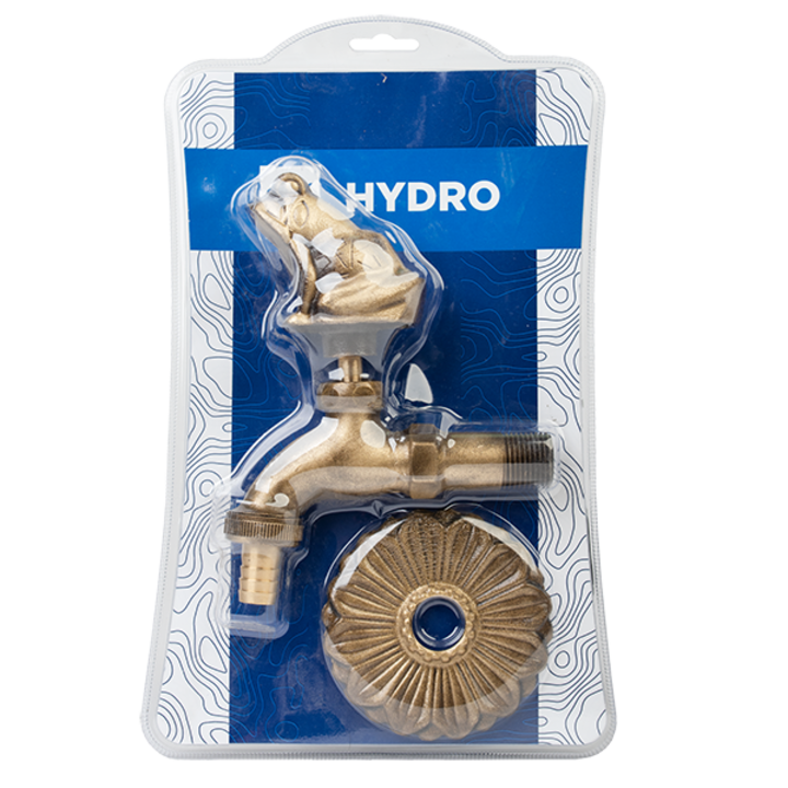 Декоративна канелка Hydrostab Hydro Жаба, 1/2", Месинг - eMAG.bg