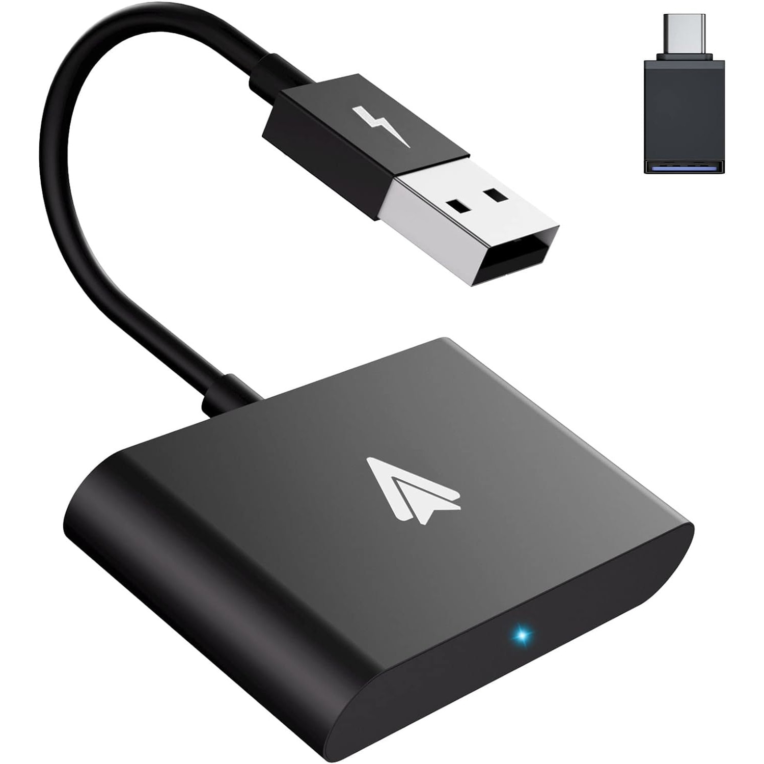 Adaptor auto wireless Android, se conecteaza automat, WiFi 5GHz ...