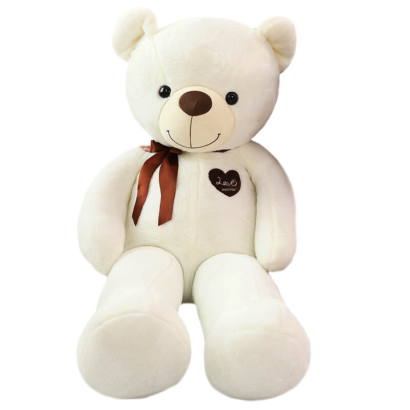 Jucarie de plus, model urs, 80cm, alb - eMAG.ro