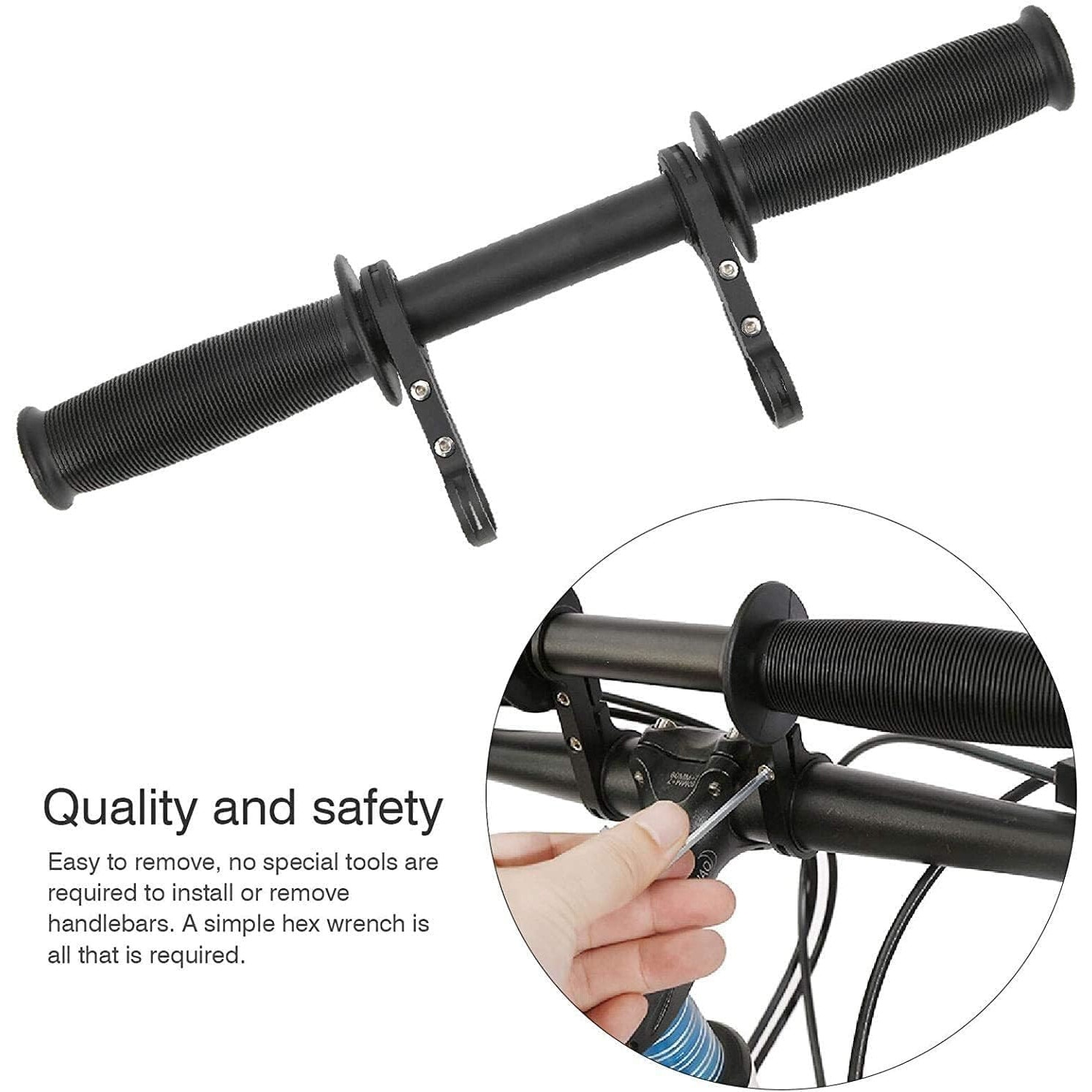 Scaun copil pentru bicicleta cu montaj pe cadru cu ghidon auxiliar ...