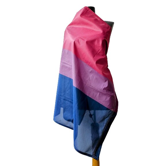 Steag bisexual, 120 x 80 cm exterior, interior, cu buzunar pentru bat ...
