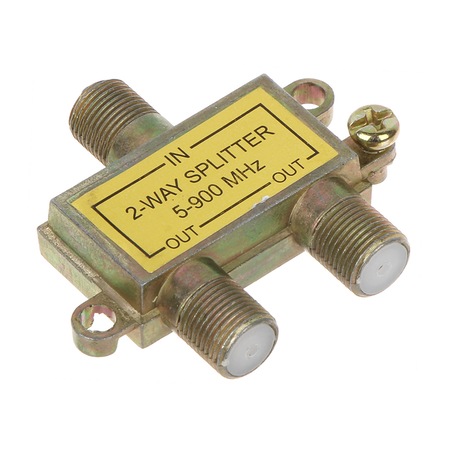 Splitter TV, pentru cablu coaxial, 5-900 MHz, 2 iesiri - eMAG.ro