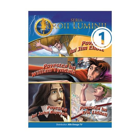 Eroii luminii vol 1 DVD, desene animate crestine copii - eMAG.ro