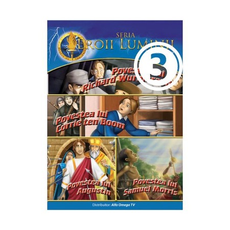 Eroii luminii vol 3 DVD, desene animate crestine copii - eMAG.ro