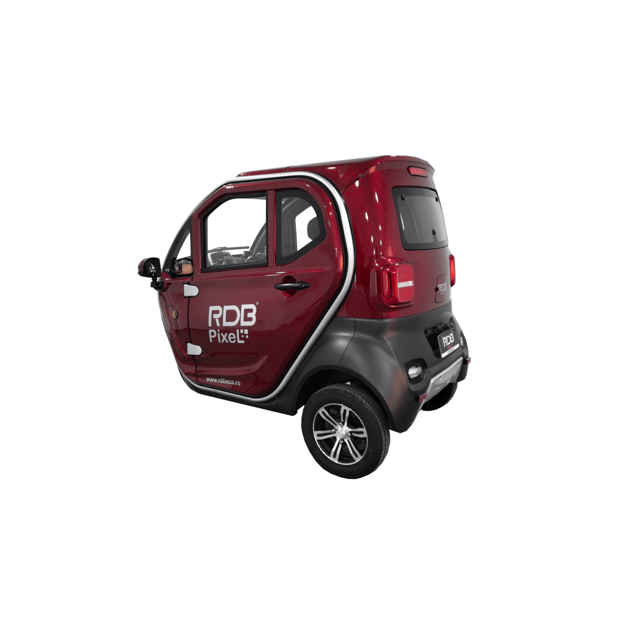Masina electrica cu 3 roti RDB PIXEL, 2100W, 72V si 25km/h, Fara permis ...