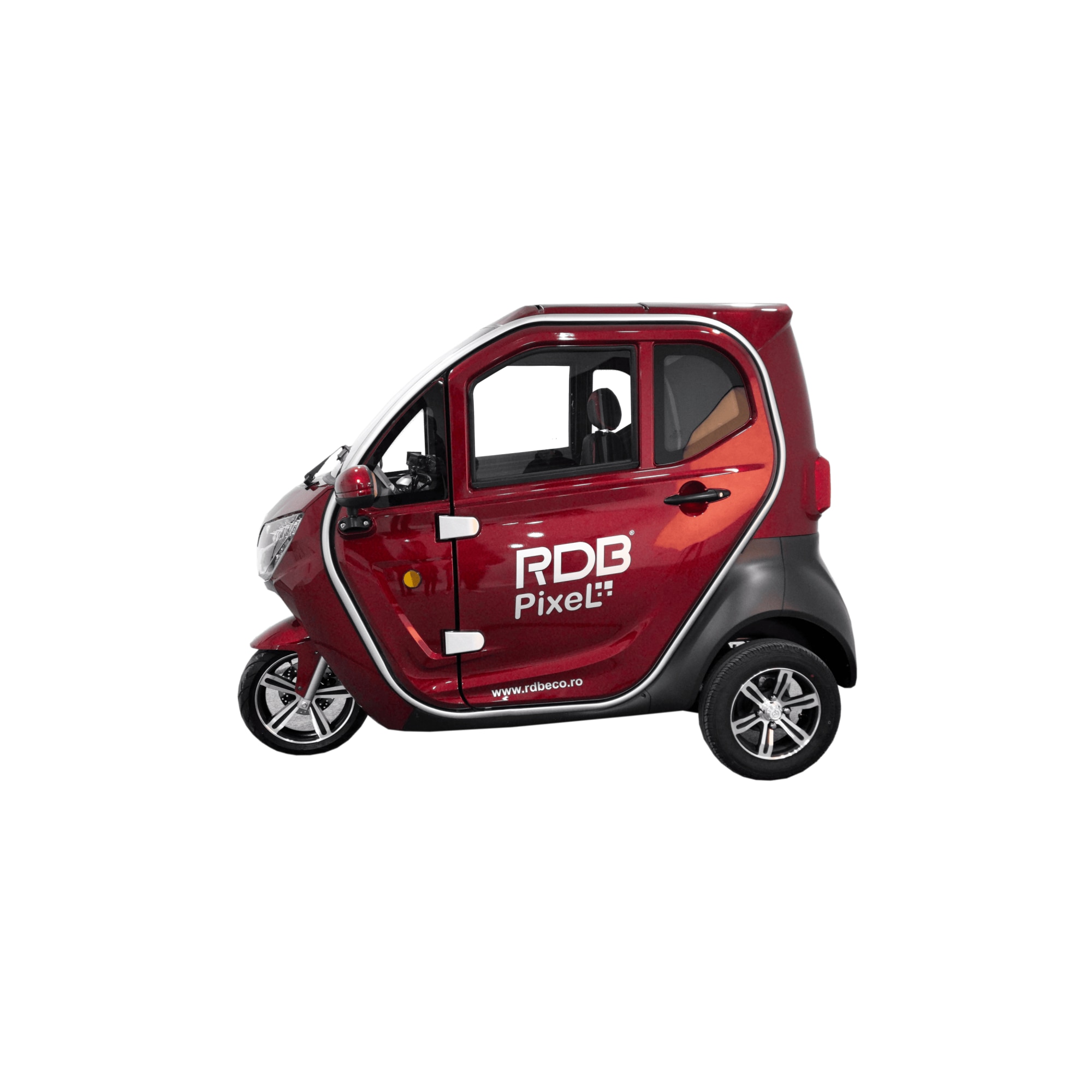 Masina electrica cu 3 roti RDB PIXEL, 2100W, 72V si 25km/h, Fara permis ...