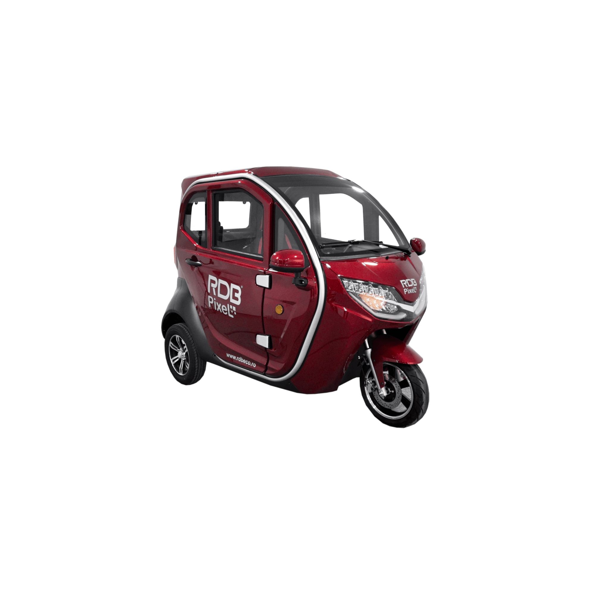 Masina electrica cu 3 roti RDB PIXEL, 2100W, 72V si 25km/h, Fara permis ...
