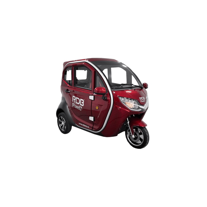 Masina electrica cu 3 roti RDB PIXEL, 2100W, 72V si 25km/h, Fara permis ...