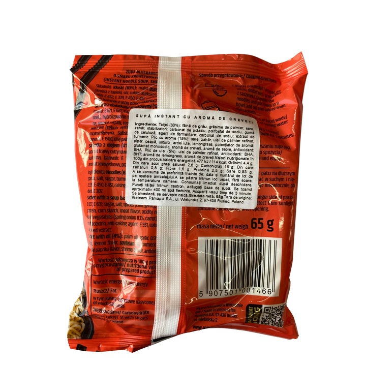 Supa instant - Aroma crevetilor 65g, GOONG - eMAG.ro