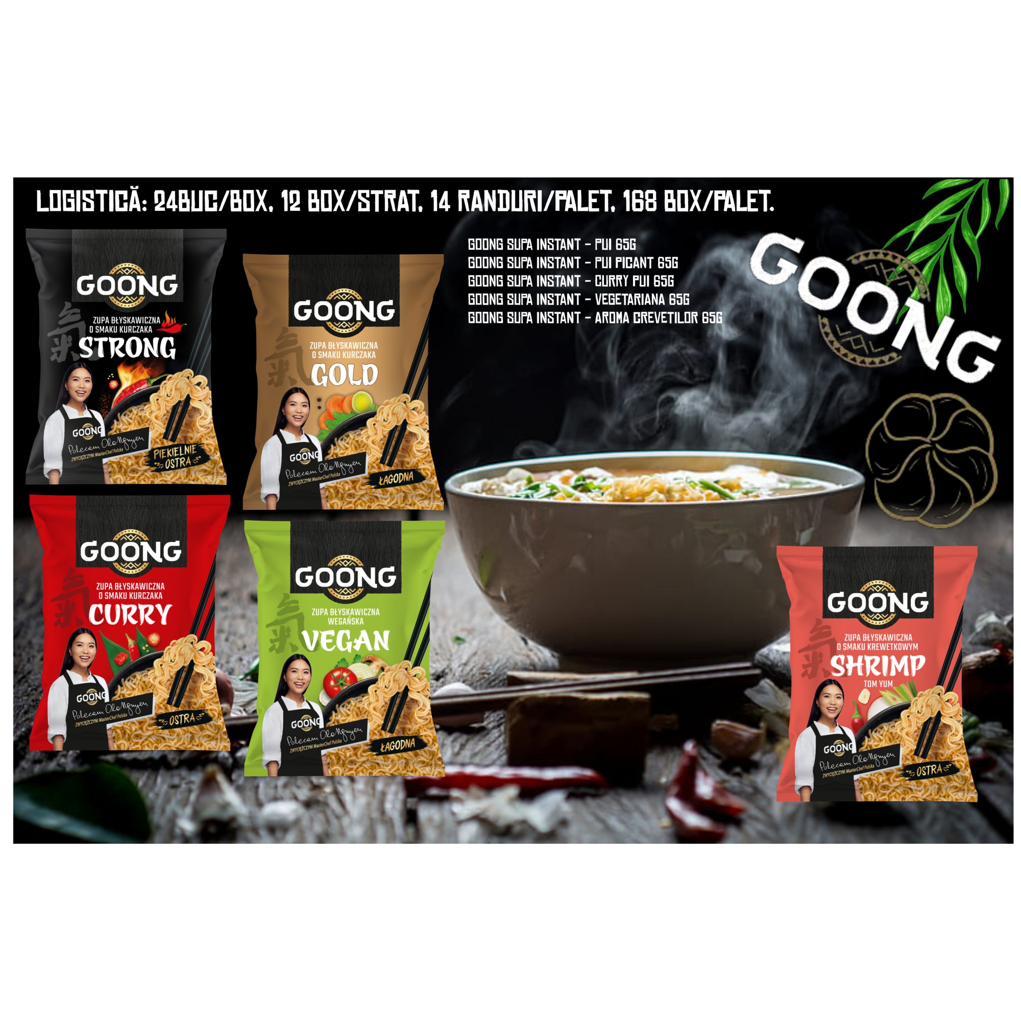 Supa instant - Curry pui 65g, GOONG - eMAG.ro