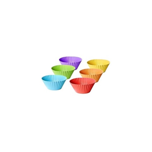 Set 6 Forme briose, Silicon Banquet 312604290, diamentru 7.5 cm - eMAG.ro