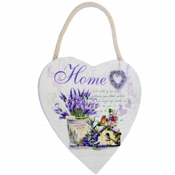 Decoratiune suport pentru chei cu 2 carlige, in forma de inima, model ...