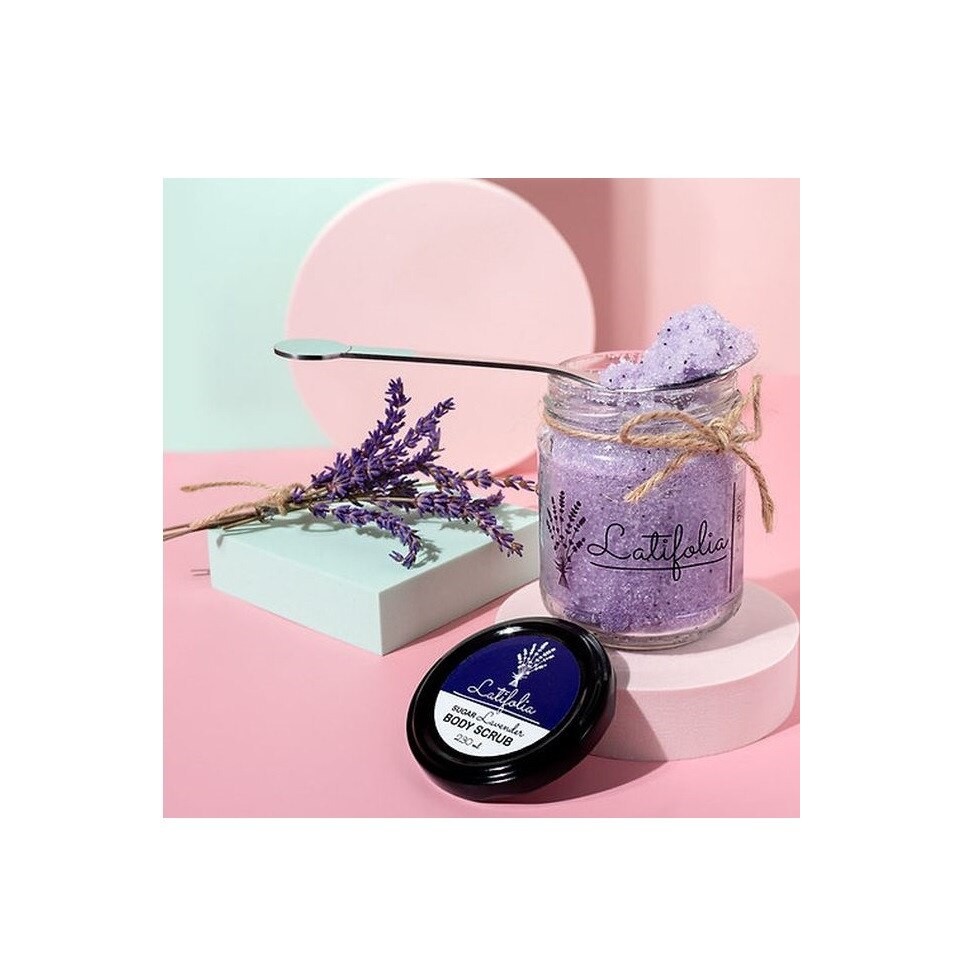 Scrub de corp Latifolia Levanda and Coconut, 230 ml - eMAG.ro