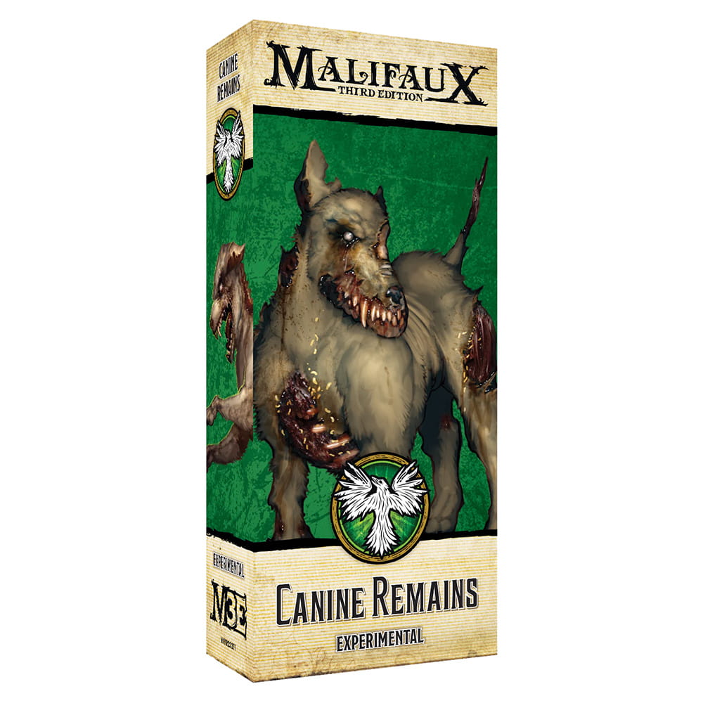 Extensie de joc Malifaux 3rd Edition, Canine Remains, 3 carduri si ... Extensie de joc Malifaux 3rd Edition, Canine Remains, 3 carduri si ...