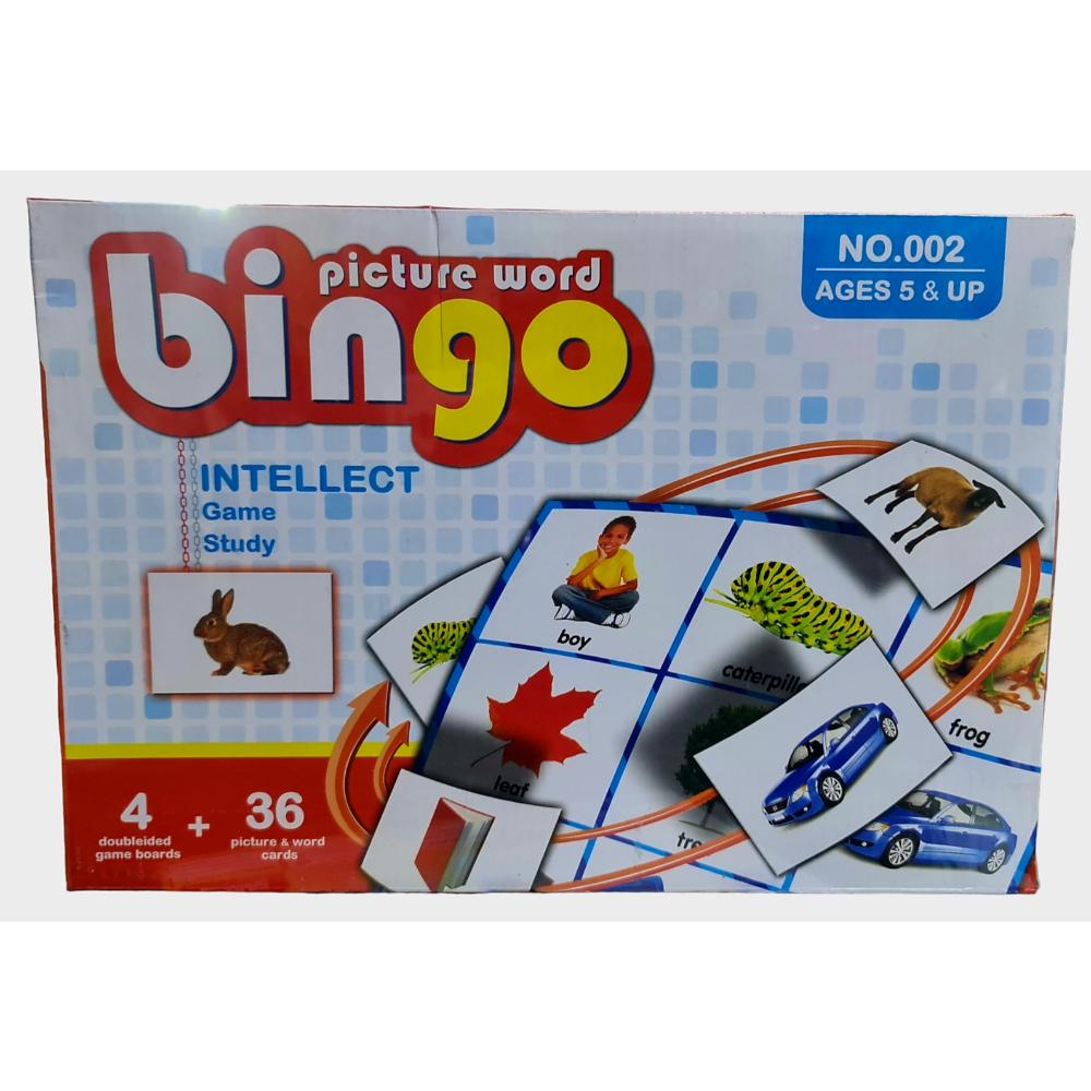 Joc educativ Bingo, 36-carduri cu imagini - eMAG.ro