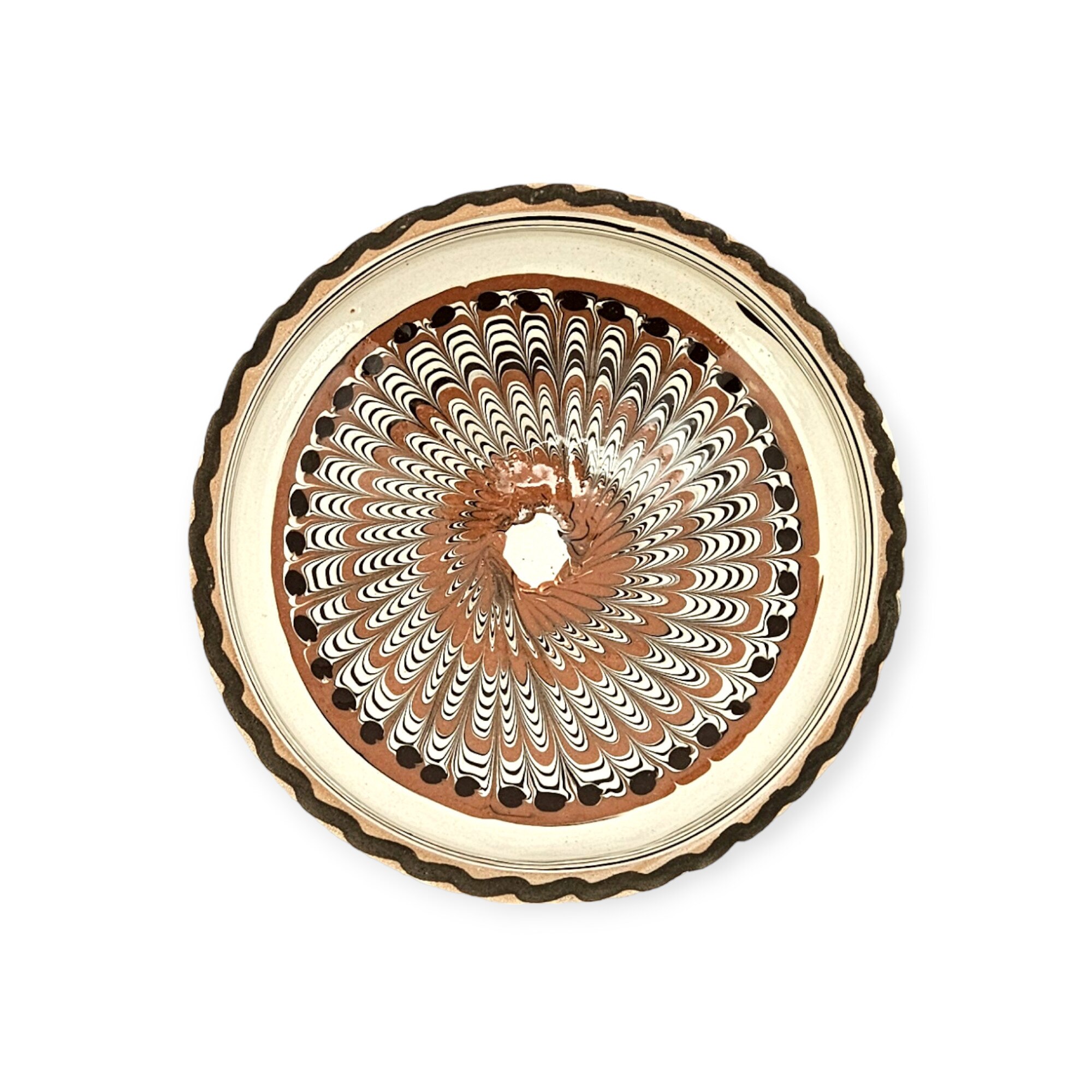 Strachina Traditionala 1012 model Coada de Paun culoare Rosu - eMAG.ro