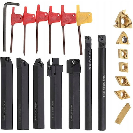 Set cutite strung cu placa inlocuibila instrument dalti strunjire ...