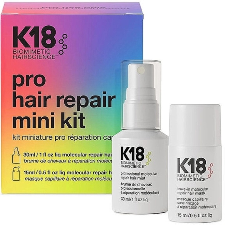 Set tratament si masca de par K18 Pro Hair Repair Mini Kit - eMAG.ro