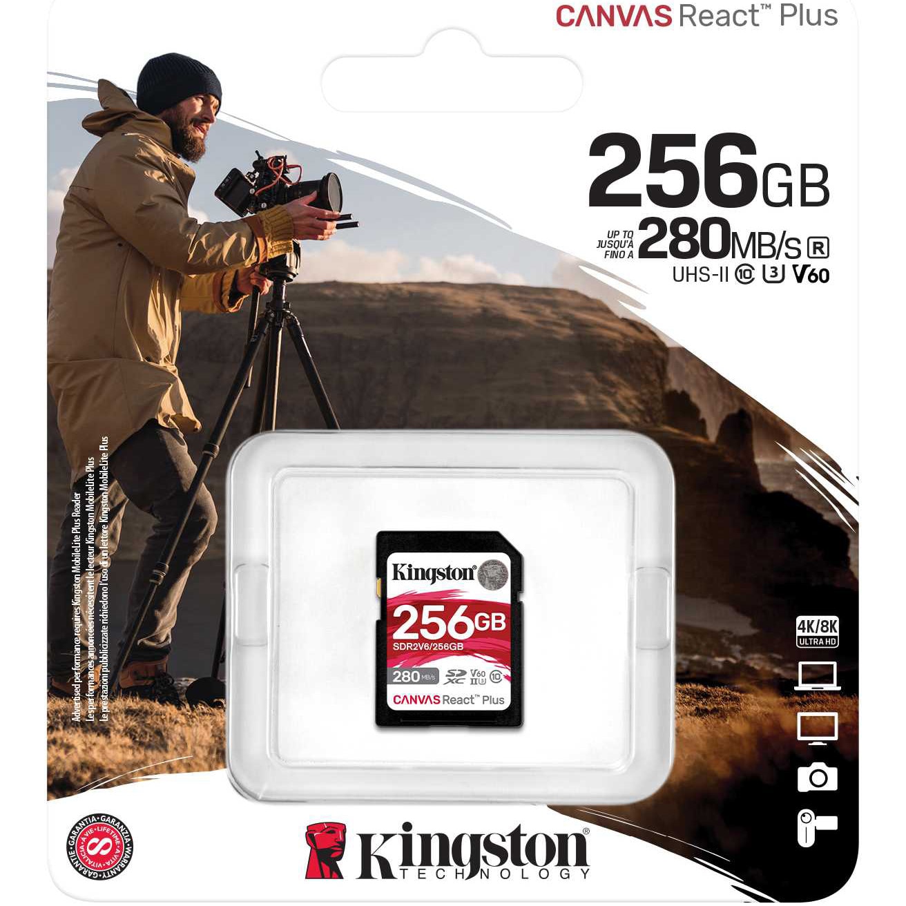 Card de memorie Kingston, SD CARD, KS, 256GB, SD, SDXC, Class 10 - eMAG.ro
