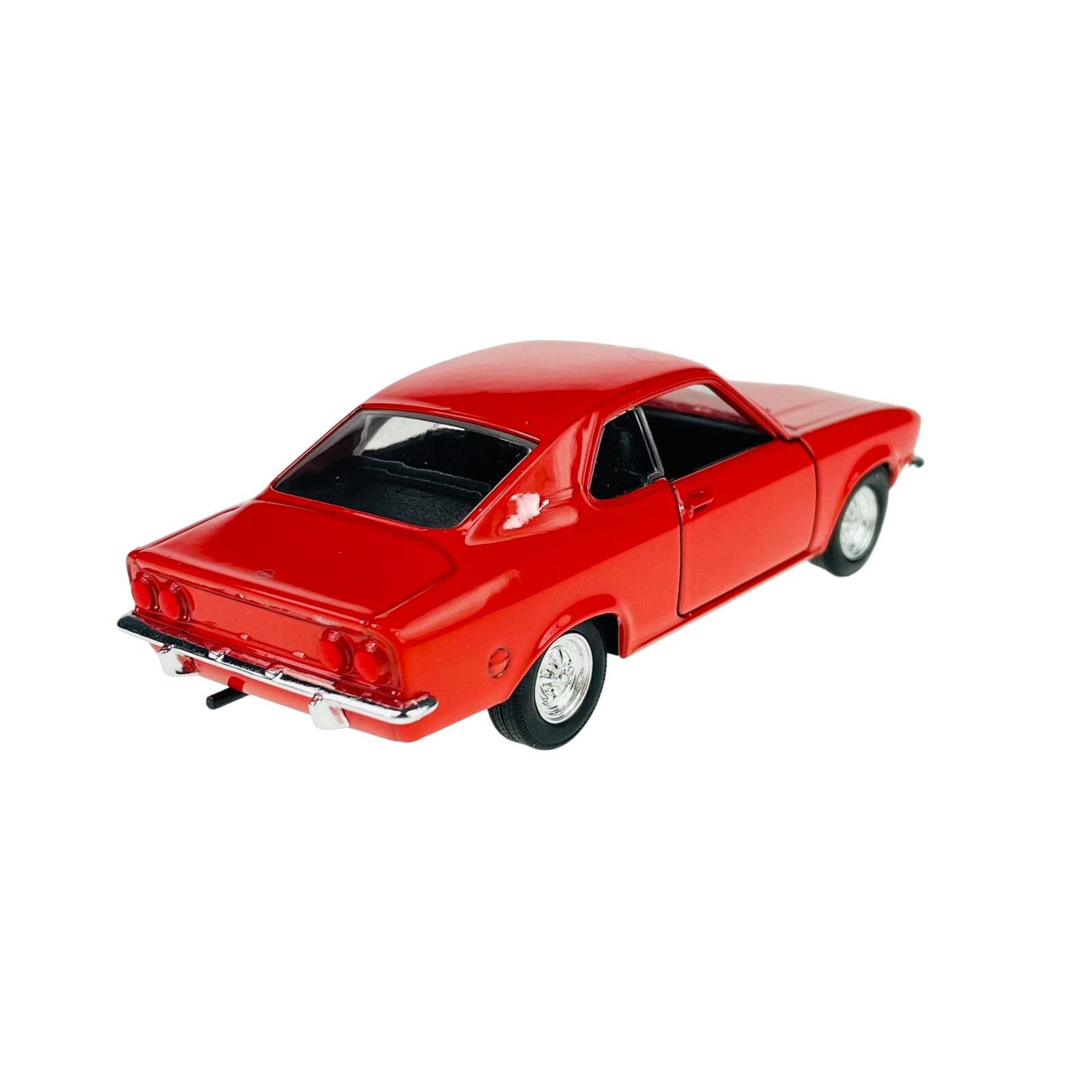 Macheta metalica Opel Manta 1970 A, scara 1:34 Welly, Rosu, 12 cm - eMAG.ro