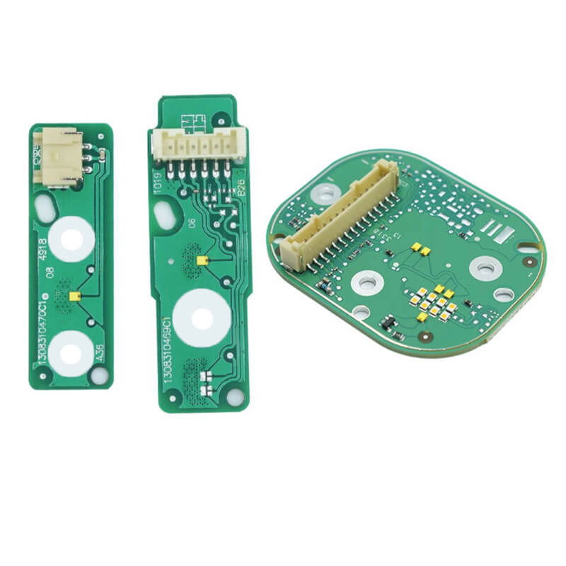 Set 3 Module LED Dreapta pentru reparatie lumini de zi DRL far Audi A4 ...