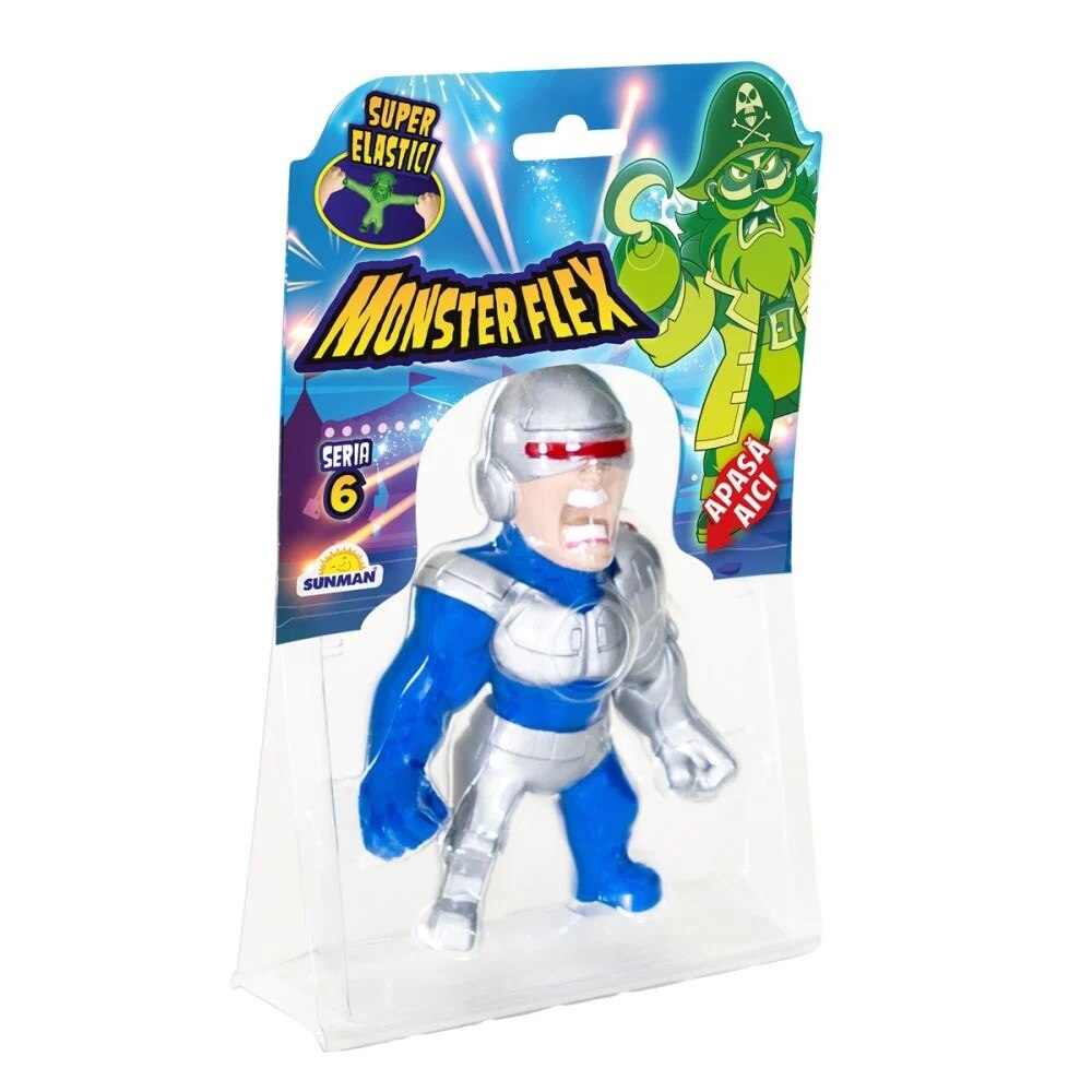 Гъвкава фигура MonsterFlex S6, Cyborg, 14см - eMAG.bg