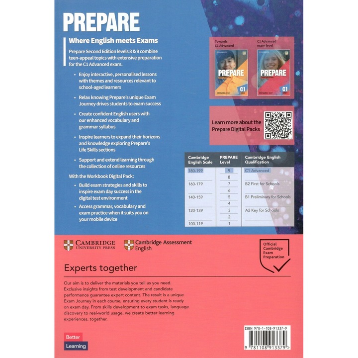 Prepare Level 9 Workbook with Digital Pack ; David McKeegan - eMAG.ro