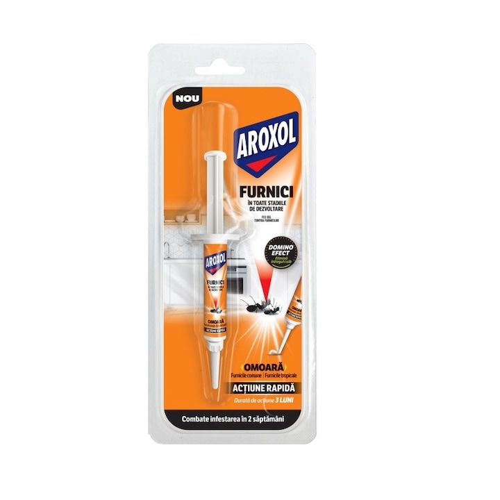 Set 2 x Gel Impotriva Furnicilor, Aroxol, Seringa, 7 g - eMAG.ro