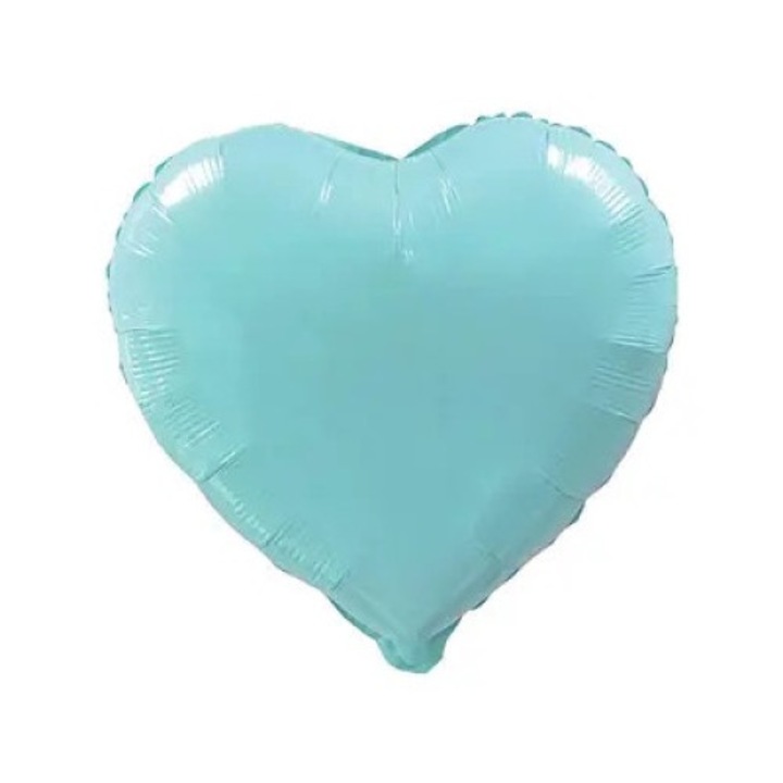 Blue Pastel Heart, Balon din folie inima albastra 46 cm - eMAG.ro
