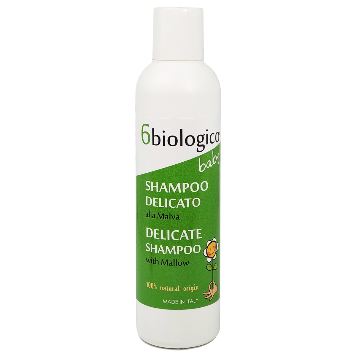 Деликатен шампоан с лайка, 3-12 години, 6BIOLOGICO, 200 мл - eMAG.bg