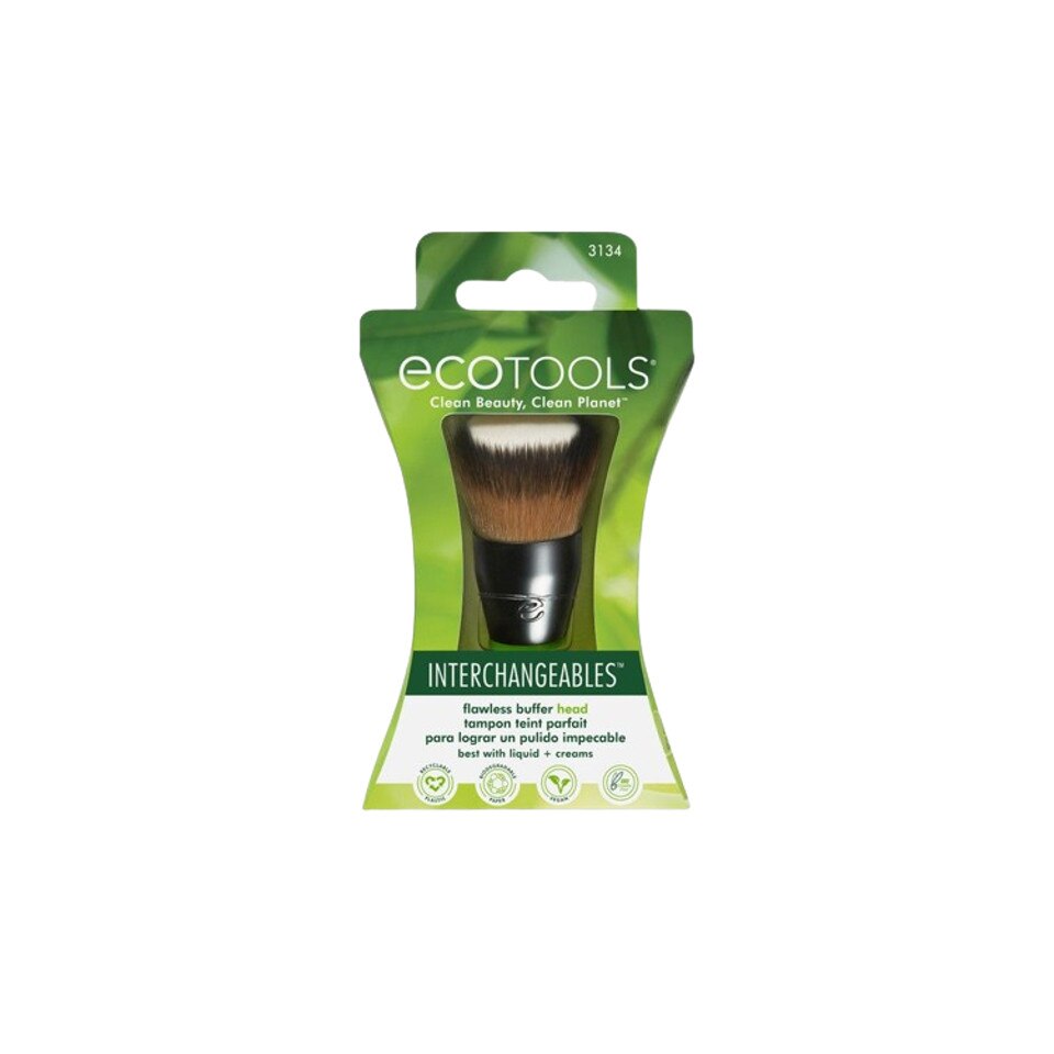 Cap de perie interschimbabil EcoTools pentru fond de ten si creme - eMAG.ro