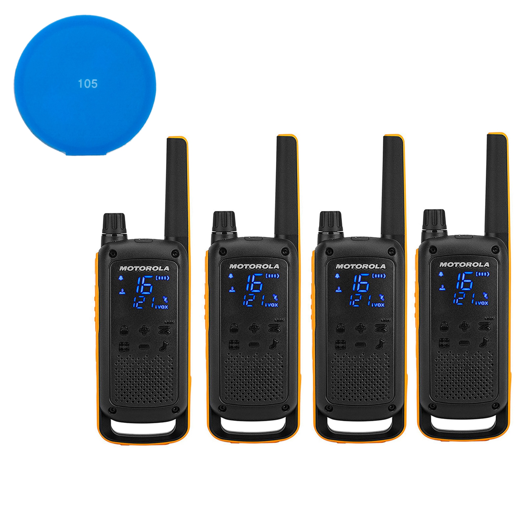 Statie radio PMR portabila Motorola TALKABOUT T82 Extreme Quad, set 4 ...