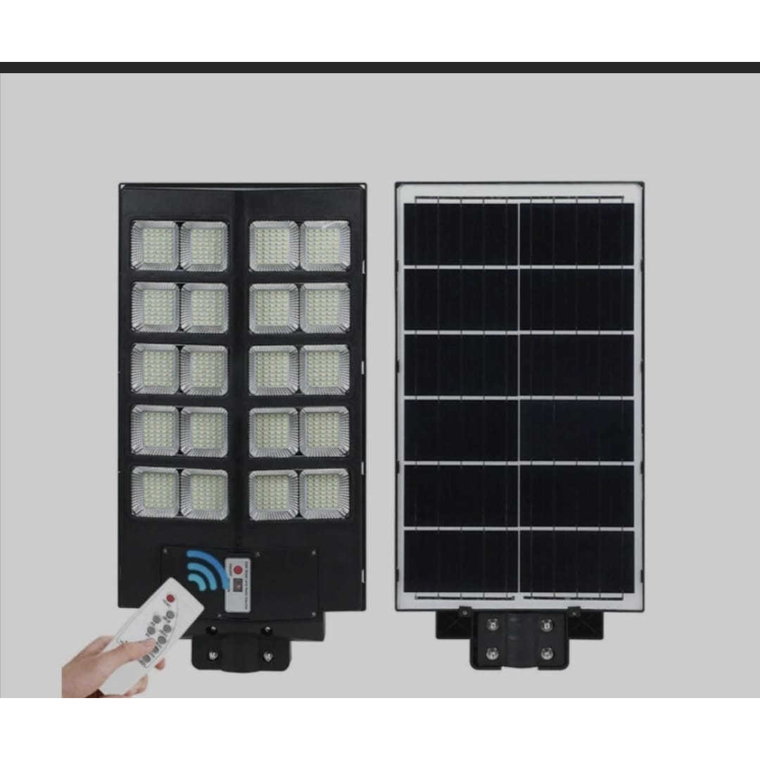 Lampa Dubla cu Incarcare Solara, Jortan 1000 W, Senzor de miscare ...