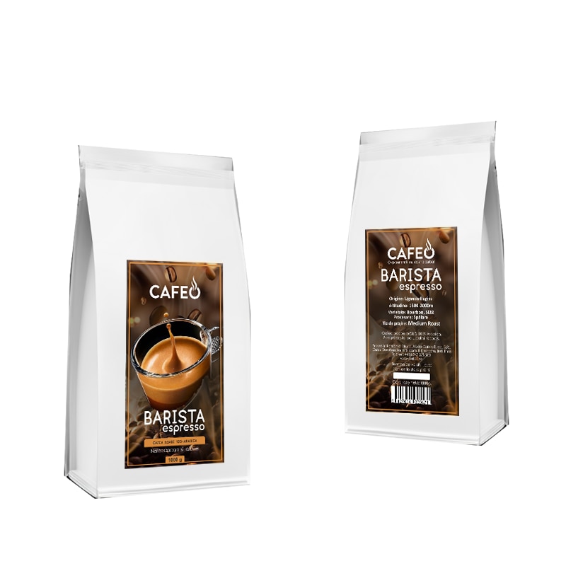 Cafea boabe Cafeo Barista Espresso, cafea origini, 100% Arabica, 1kg ...