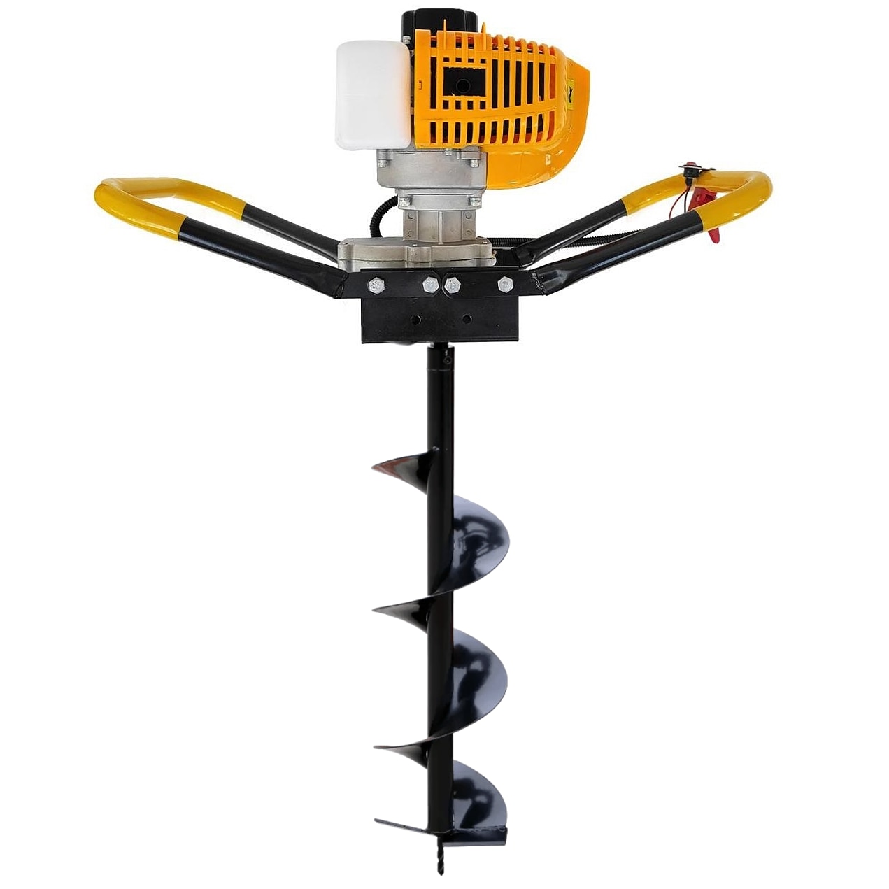 Motoros fúró/földfúró Mustang 6 Cp, 8000 ford./perc fúróval 100 x 800 ...