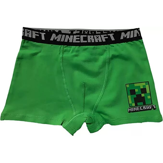 Boxer copii Minecraft 2 buc/pachet 8 ani - 75736 - eMAG.ro