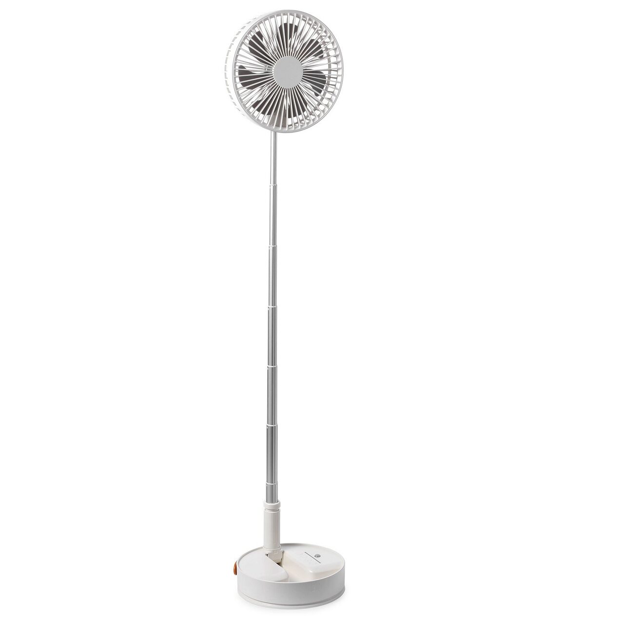 Ventilator cu acumulator, pliabil si extensibil, Inaltime 920 mm, Alb ...