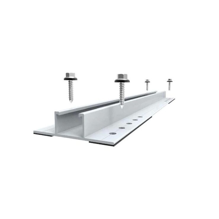 Sina Mini Rail pentru Sustinere Panouri Fotovoltaice, din Aluminiu, 38. ...