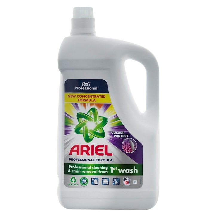 Detergent lichid Ariel Professional Colour Protect, concentrat, 100 ...