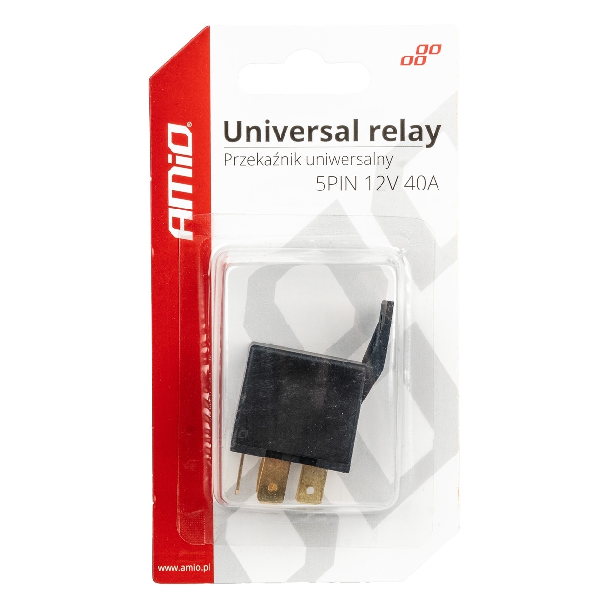 Releu auto universal 40A 12V 5 Pini - eMAG.ro