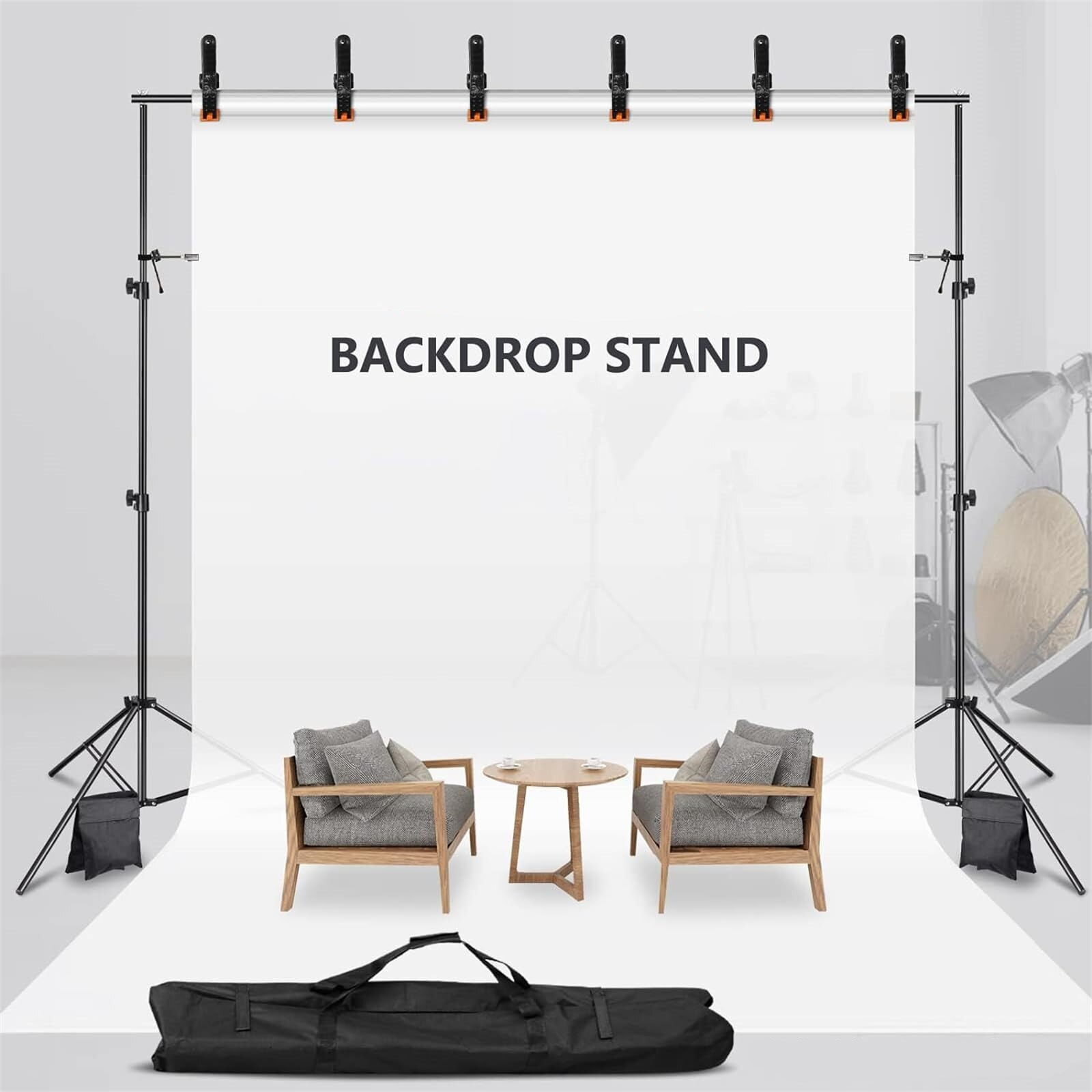 Set fundaluri fotografice, Walalla, include saci de nisip/cleme/sac de ...