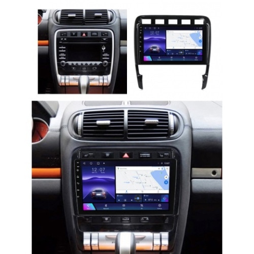 NAVI-IT GPS навигация, съвместима с Porsche Cayenne 2002-2010, 12GB RAM ...