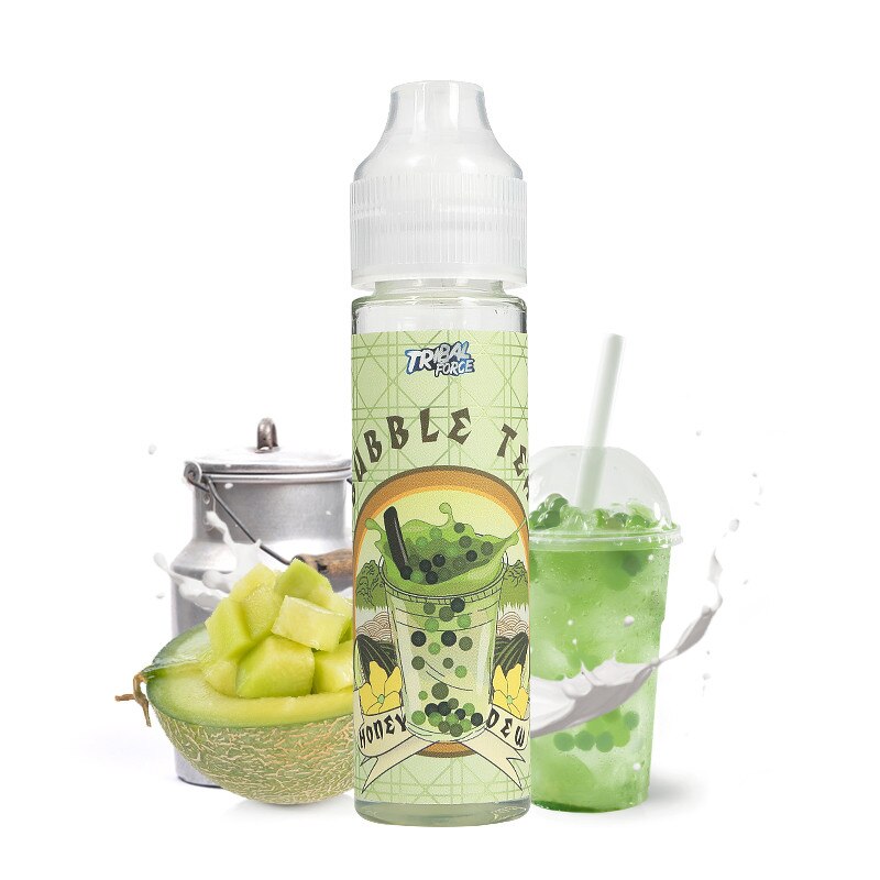 Pachet Lichid tigara electronica cu shot nicotina Bubble Tea Honeydew ...